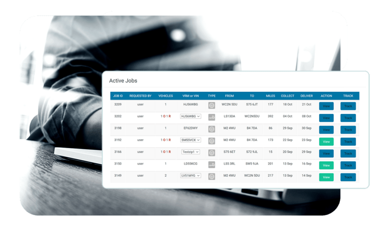 Vehicle transport providers - Movex